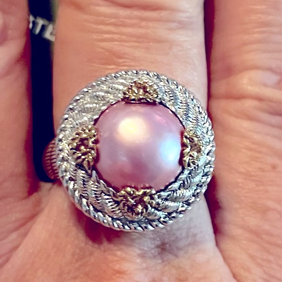 Judith Ripka | Jewelry | Beautiful Judith Ripka Pink Iridescent Pearl ...